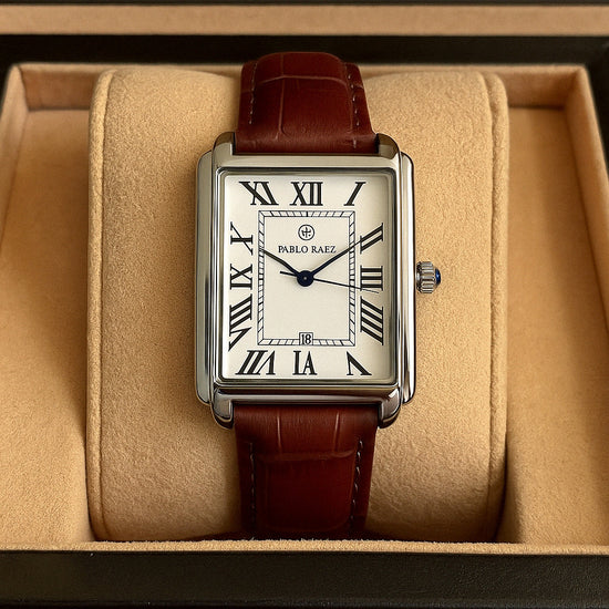 Pablo Raez Leather Watch – Harper Heights